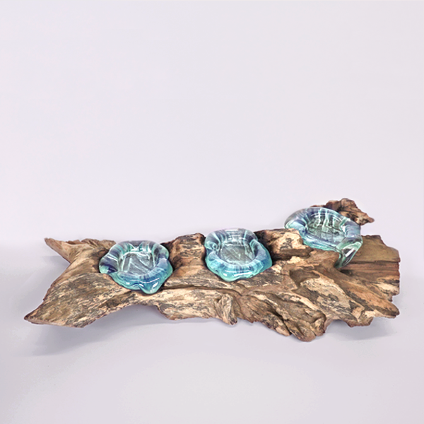 uncle-b ONLINE STORE / 【uncle-b】流木とガラスボウル【キャンドル型】